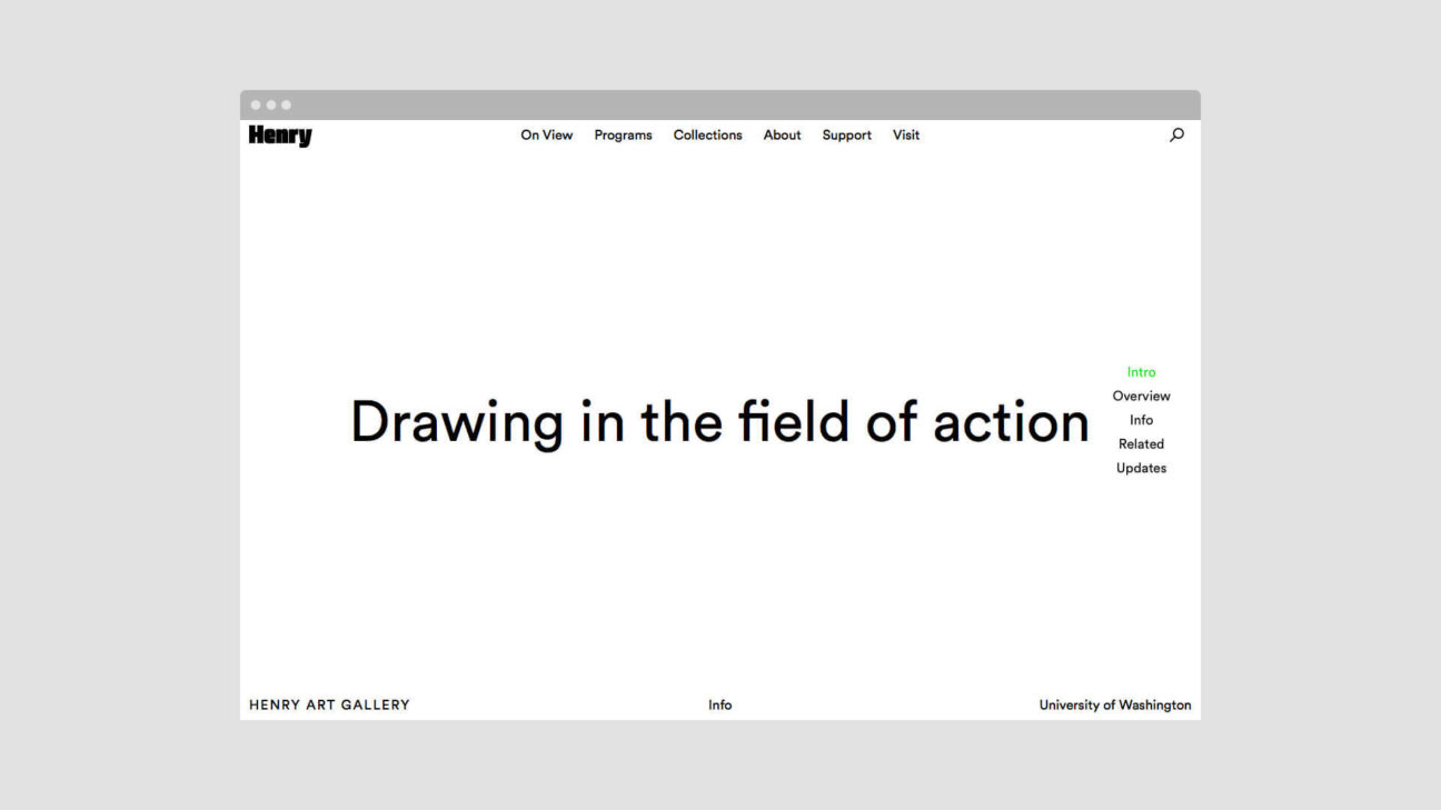 Henry Art Gallery - Schema