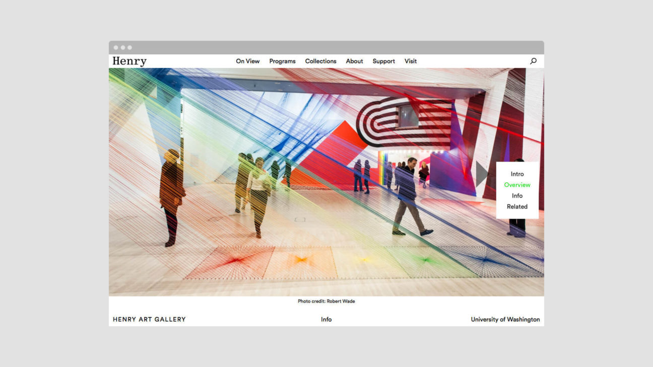 Henry Art Gallery - Schema